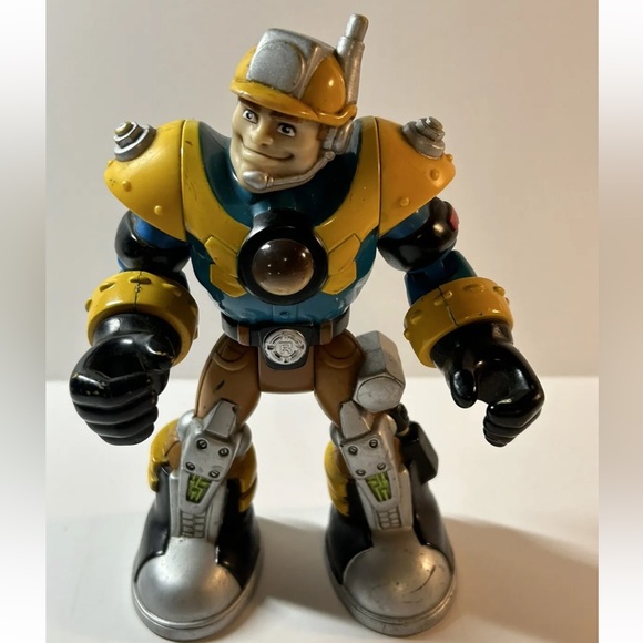 Mattel | Toys | Vintage Fisher Price Rescue Heros Jack Hammer Action ...